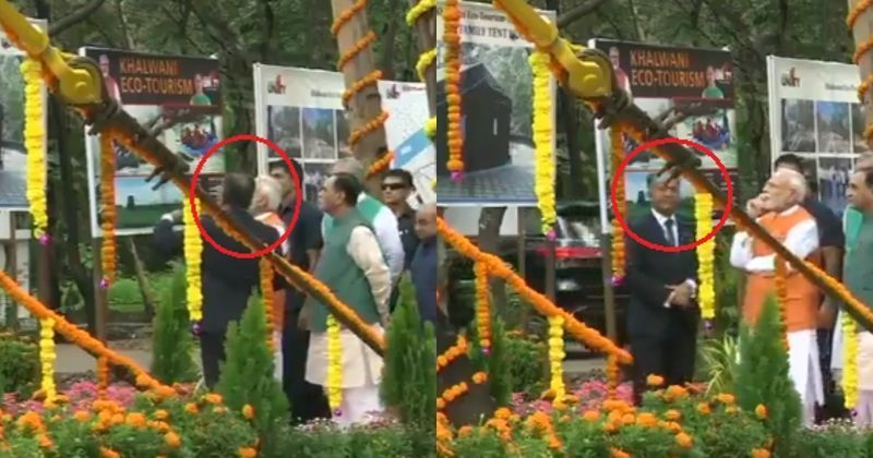 Watch: Prime Minister Narendra Modi Asks Official Blocking The Camera ...