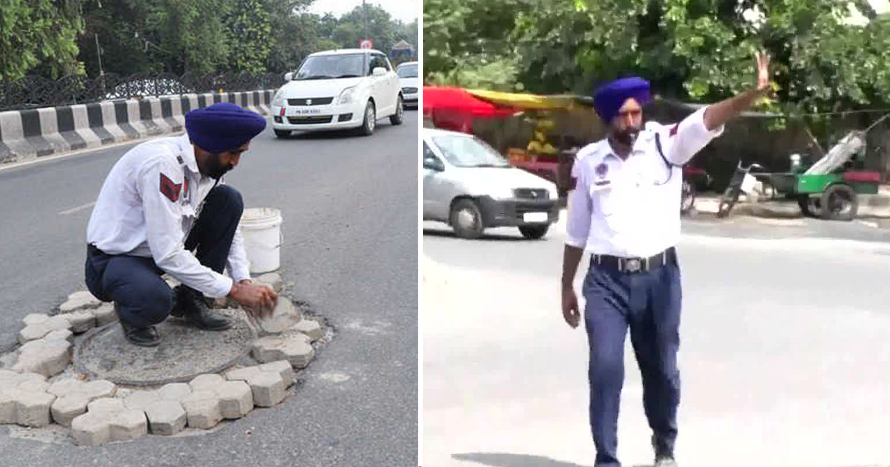 These Traffic Cops Are Doing More Than Just Their Duty
