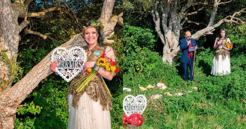 This Woman Married A Tree For A Very Good Reason!