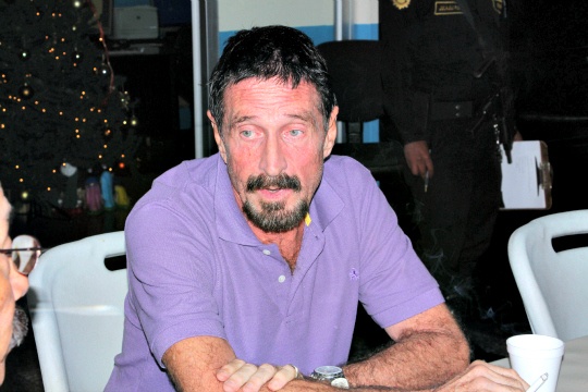 John McAfee Wants to Return to US John McAfee Wants to Return to US