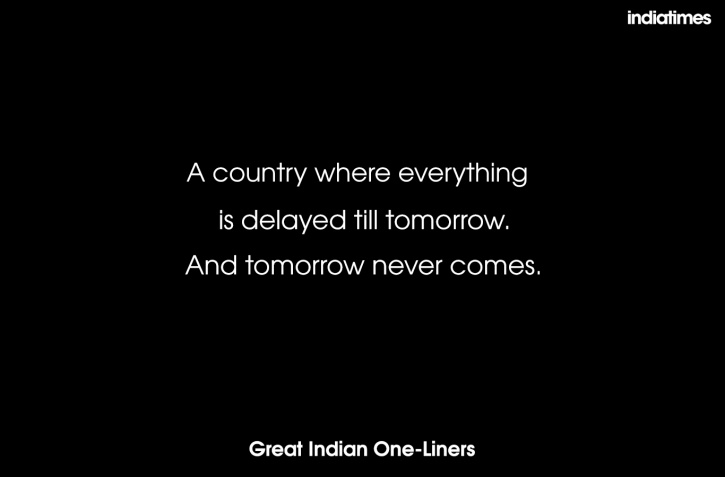 20 Great Indian One Liners That'll Make You Think