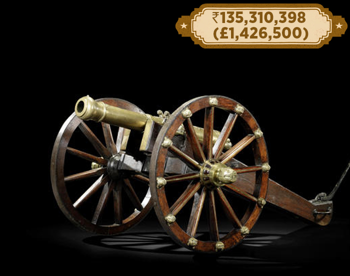 This Rare Collection From Tipu Sultan's Arsenal Was Sold For Over £ 6 ...
