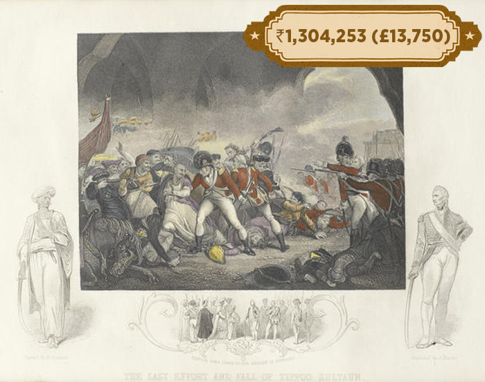 This Rare Collection From Tipu Sultan's Arsenal Was Sold For Over £ 6 ...