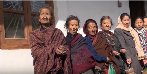 10 Stunning Images Of Women Of Arunachal Pradesh's Aptani Tribe