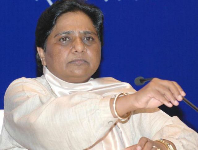 After BJP Leader As Krishna, Now Posters Showing Mayawati As Godess ...