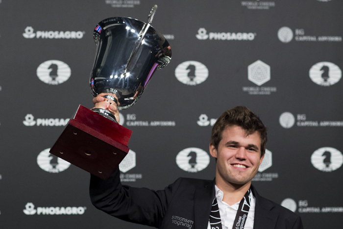 Magnus Carlsen Proving To Be Unbeatable Wins Third Consecutive World