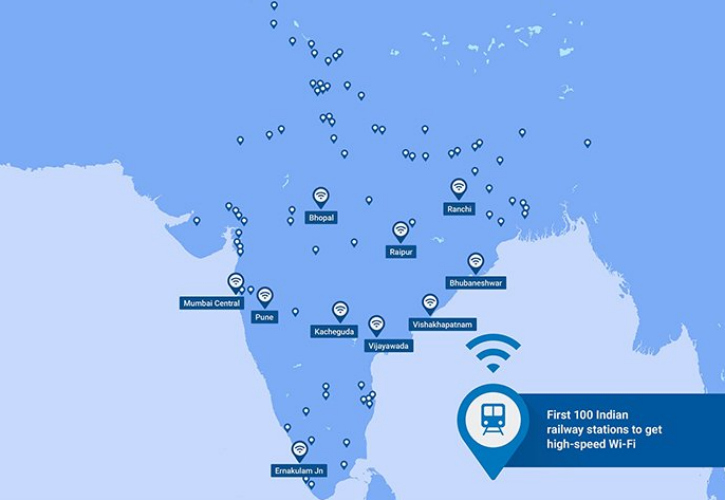 Google Rolls Out Free, High-Speed Railtel Wi-Fi In 100th Railway ...