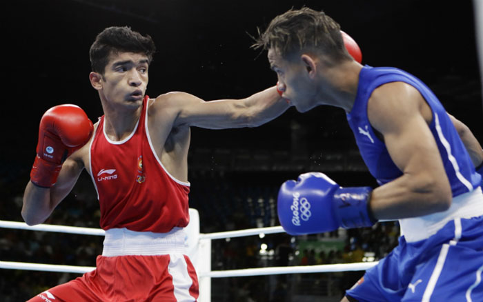 India's 60kg Category Boxer Shiva Thapa Ensures Medal In Nationals ...