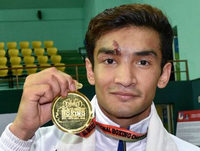 Bruised Shiva Thapa Punches To Glory, Wins Gold Medal In Boxing Nationals