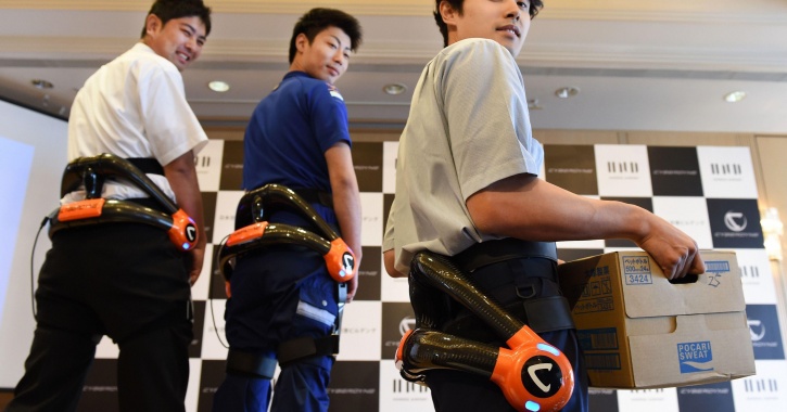 Japan Gets Wearable Robotics To Help Their Elderly Work With Ease