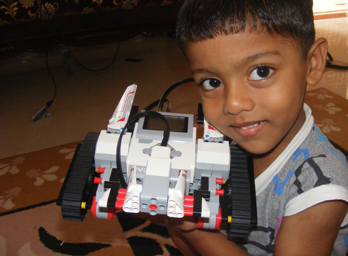 Seven-Year-Old Kochi Boy Creates A 'Cleaner' Robot And A Robotic Hand ...