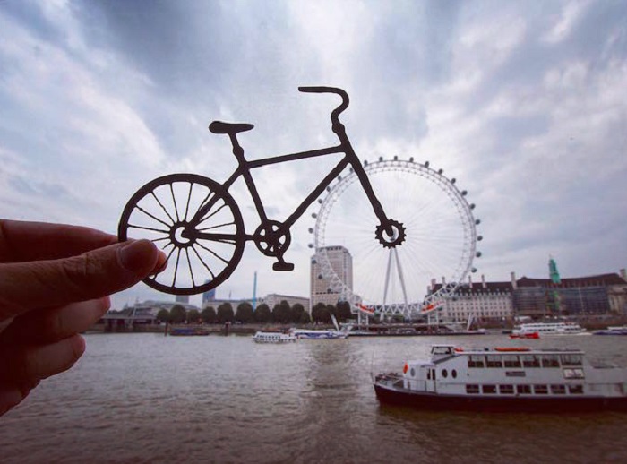 Artist Playfully Transforms Famous Landmarks Using Paper Cutouts And It ...