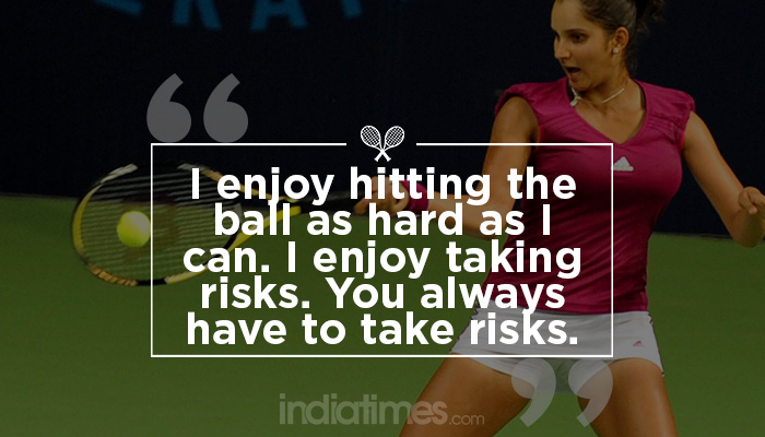 15 Quotes By Sania Mirza Prove That She Deserves More Love From India ...