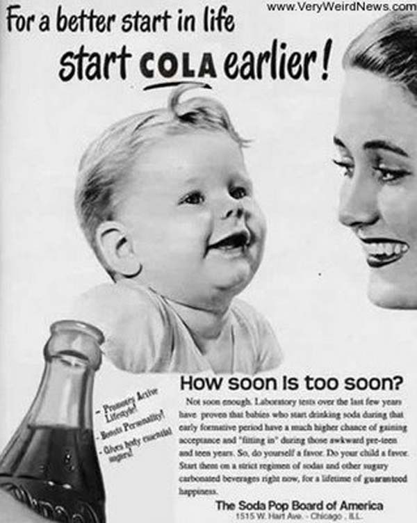 These 11 Vintage Ads Using Babies To Sell Harmful Items Will Shock You