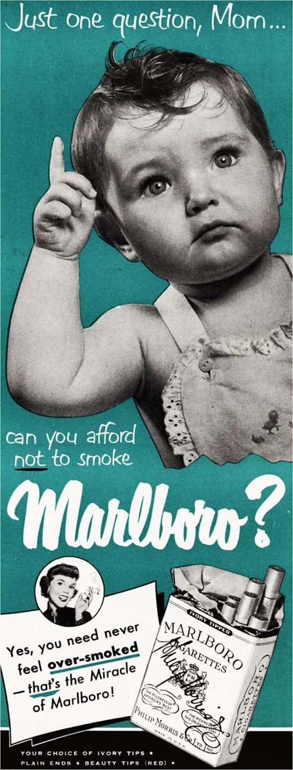 These 11 Vintage Ads Using Babies To Sell Harmful Items Will Shock You