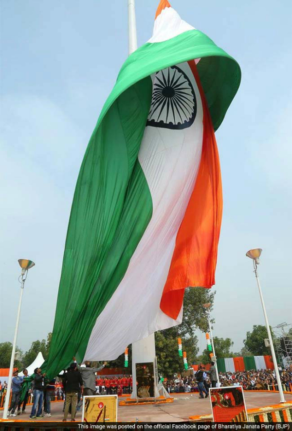 India's Tallest Tricolour Hoisted In Ranchi, On A Hill Where Many ...