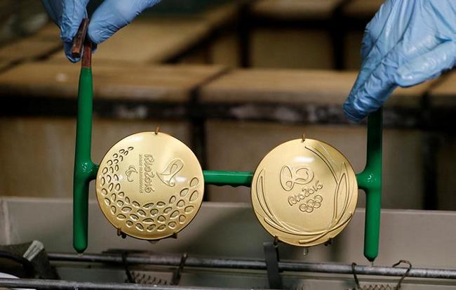 Here's How The Most-Sought After Prize - The Olympic Medal Is Made
