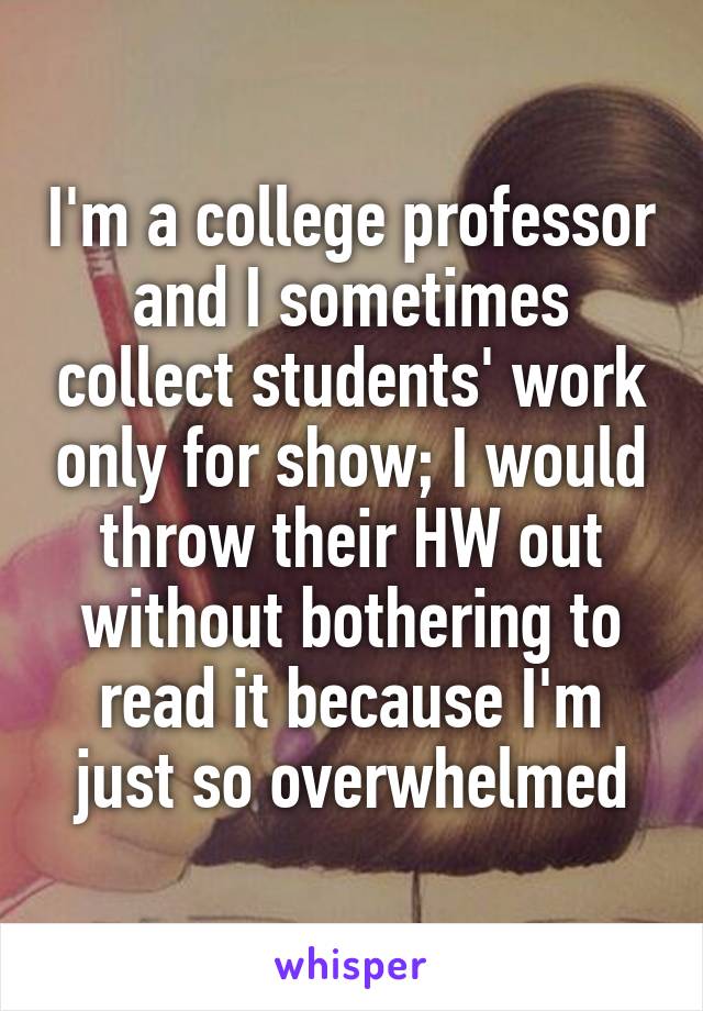 16 Scandalous Confessions By College Professors That Will Shock The ...