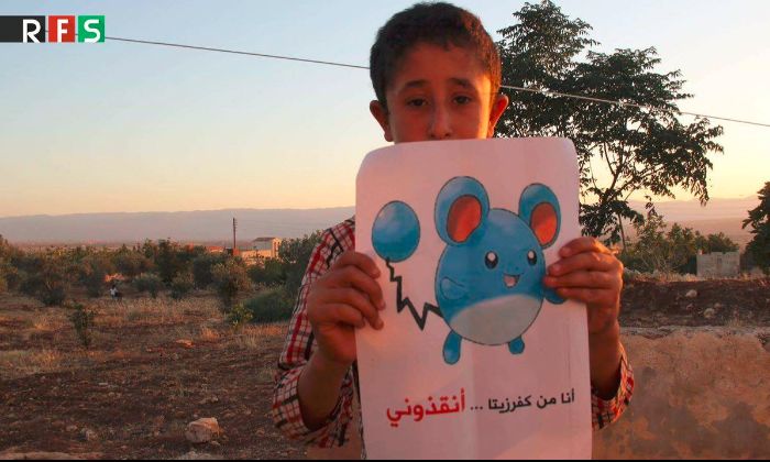 Syrian Kids Are Posing With Pokemons In The Hope That The World Would ...