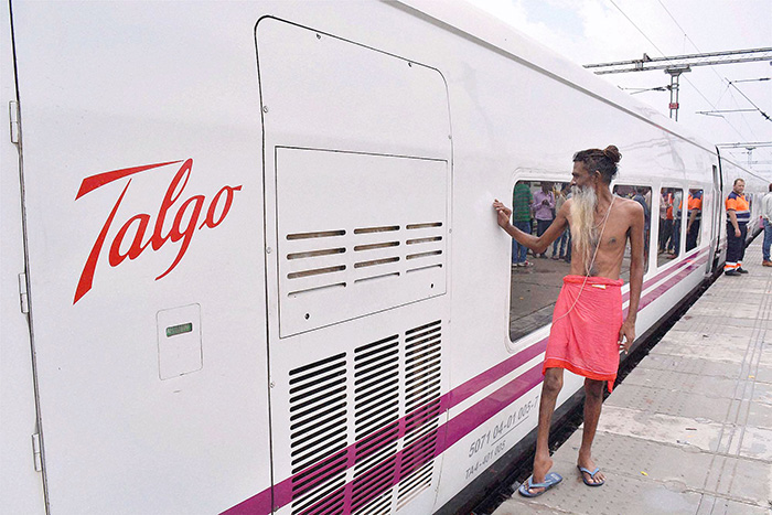 Spanish-Made Talgo Train Is Now The Fastest On Indian Tracks Ever ...