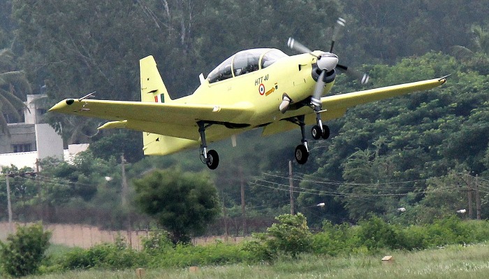 The First 'Made In India' Trainer Aircraft, HTT-40, Makes Its Debut Flight