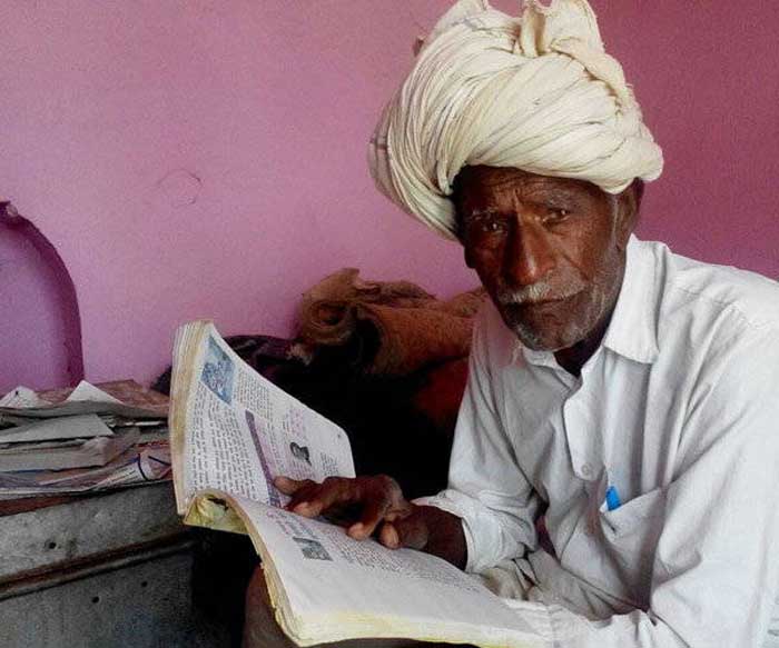 82 Year Old Man Fails Class X For The 47th Time, Still Doesn’t Give Up