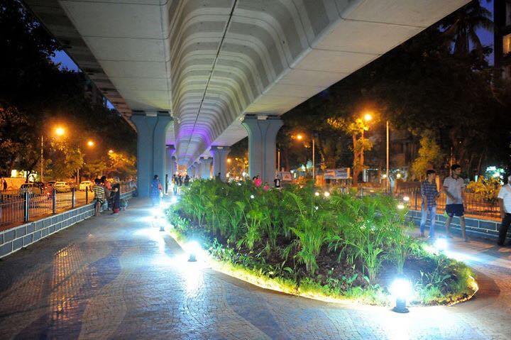 Mumbai Opens Its First Under-The-Flyover Garden At Matunga And It Looks Pretty Damn Neat