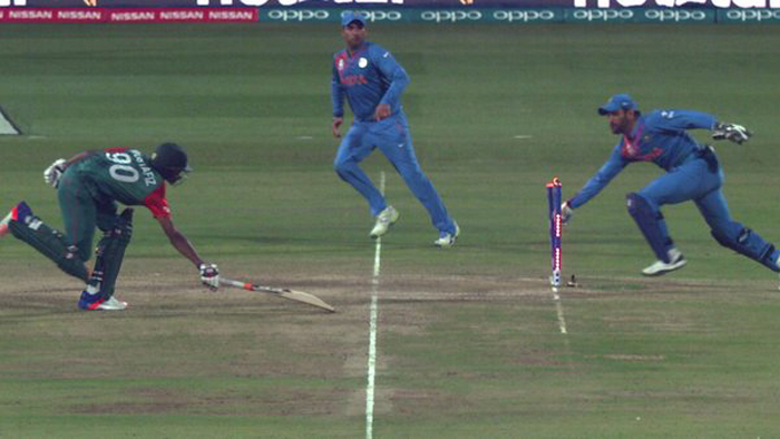 MS Dhoni Proves Yet Again He Creates His Own Luck, Gives India One More ...