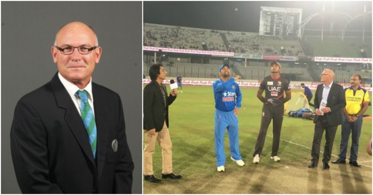 Jeff Crowe Puts Duty Before Grief. Officiates India Vs UAE 12 Hours ...