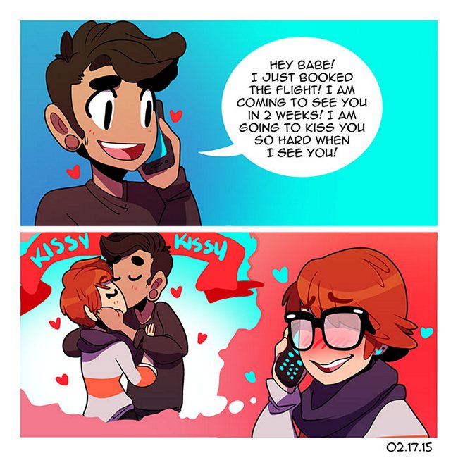 15 Illustrations That Perfectly Explain The Highs And Lows Of Long ...