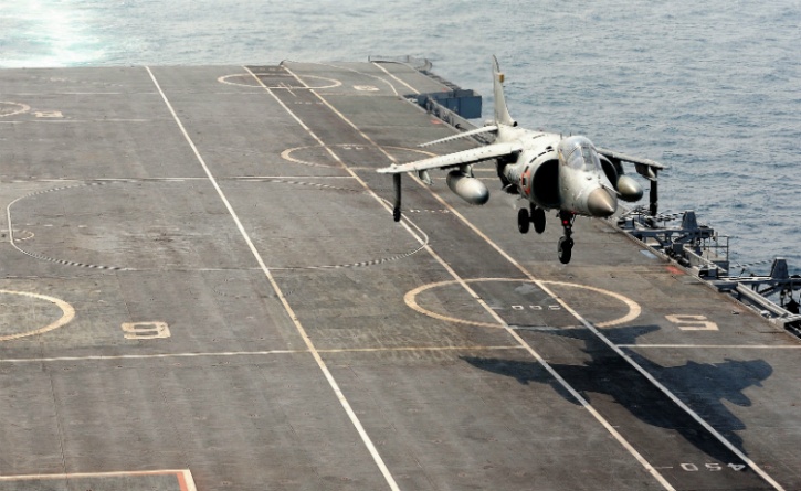 Indian Navy Sea Harrier, The World's Only Operational Vertical Take-Off ...