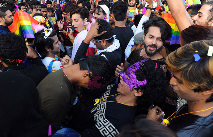 Thousands In Delhi Take To The Streets To March For Queer Pride Parade 2016