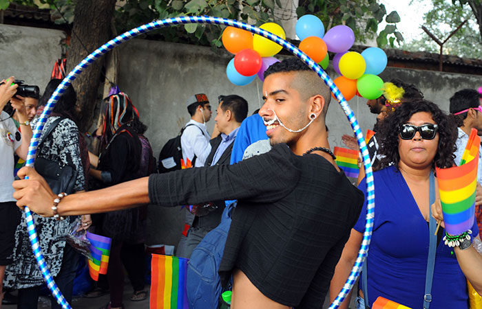 Thousands In Delhi Take To The Streets To March For Queer Pride Parade 2016