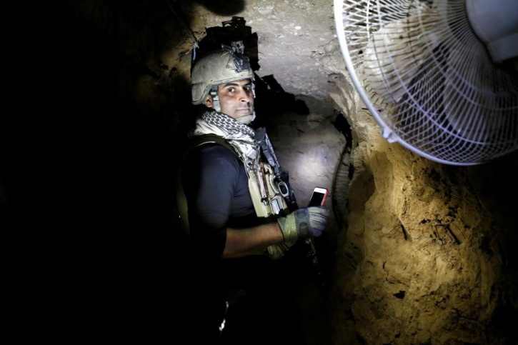 Iraqi Forces Discover A Scary Network Of ISIS Tunnels Below Northern Iraq