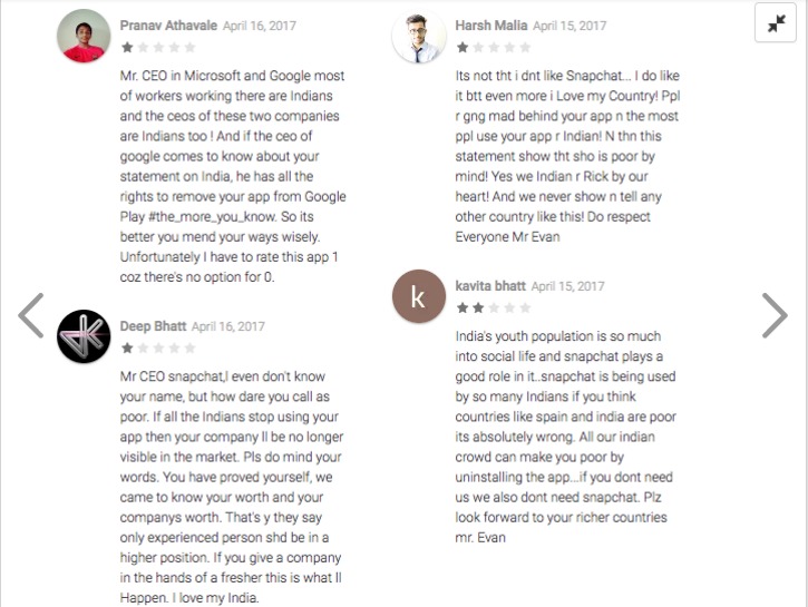 Snapchat's App Rating Takes A Massive Hit On Play Store Thanks To 'Poor ...