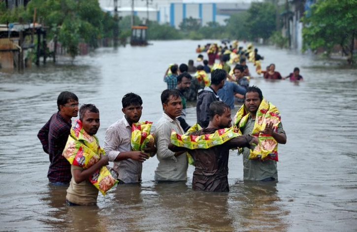 Series Of Pictures Show The Aftermath Of The Massive Floods Across India
