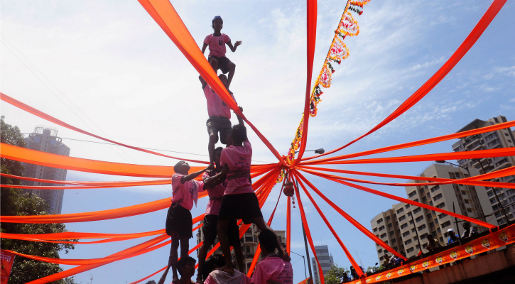 Mumbai Gearing Up For 'Dahi Handi' With Helmets, Harnesses And No ...