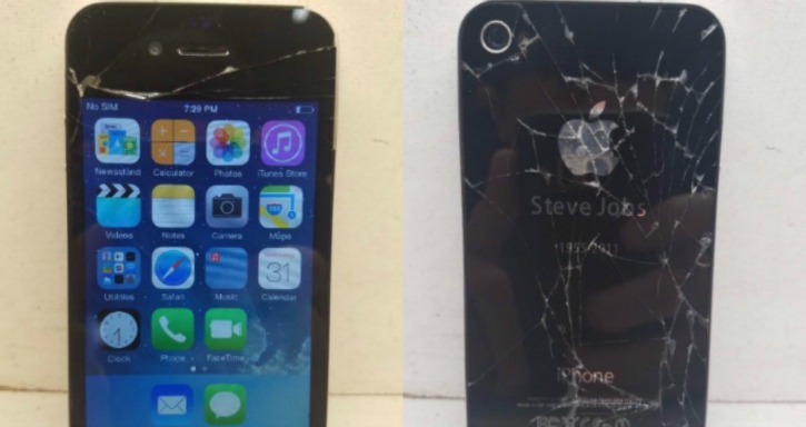 Broken Iphone 4s Screen