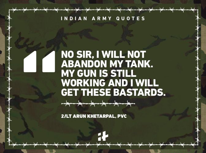 13 Indian Army Quotes That Will Inspire You No End