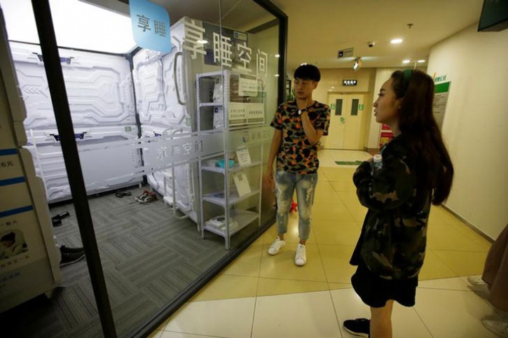 China Introduces 'Nap Capsules' For Its Sleepy Employees