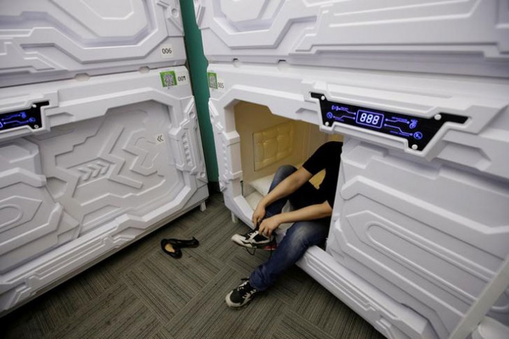 China Introduces 'Nap Capsules' For Its Sleepy Employees