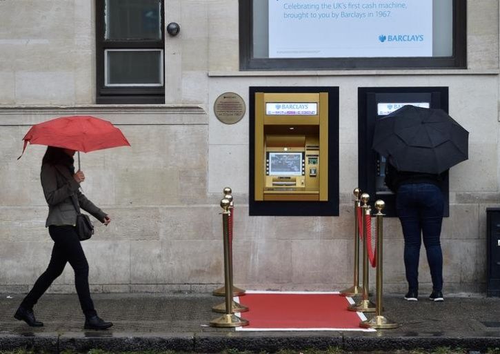 On Its 50th Birthday, World's First ATM Machine In The UK Gets A Golden ...