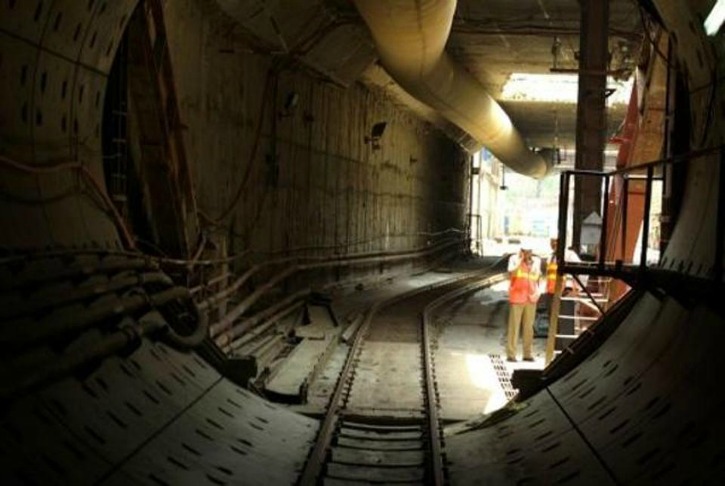 Construction Of India's First Underwater Rail Tunnel Finishes Before ...