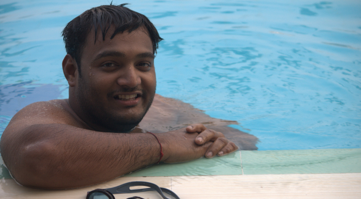 Disability Has Not Stopped This 28-YO From Becoming A Swimming Gold ...