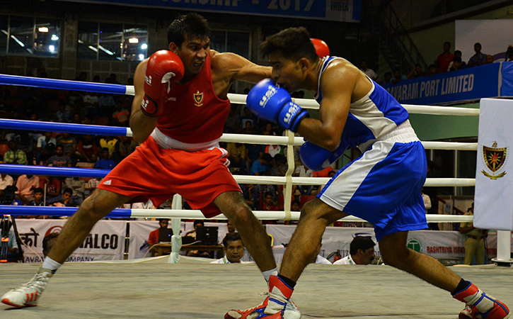 Manoj Kumar And Shiva Thapa Shine At National Boxing Championship ...