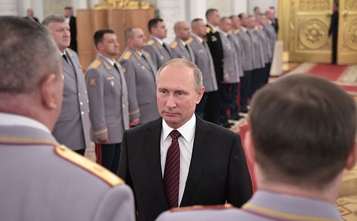 President Vladimir Putin Takes Part In Russian Military Drills, Directs ...