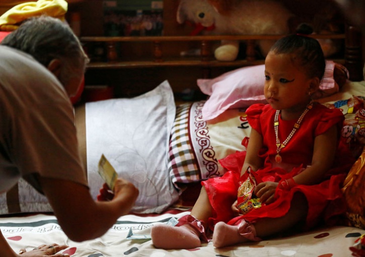 Nepal Has Chosen Three-Year-Old Trishna Shakya As Its New 'Living Goddess'
