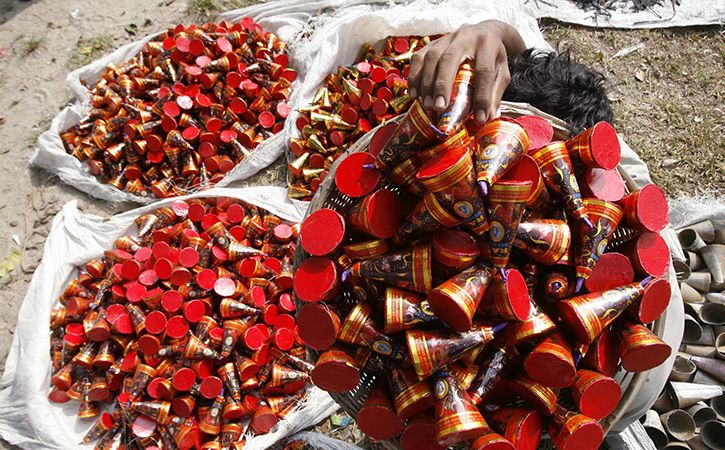 As Raid Continues, Piles Of Explosives Found In An Illegal Firecracker ...