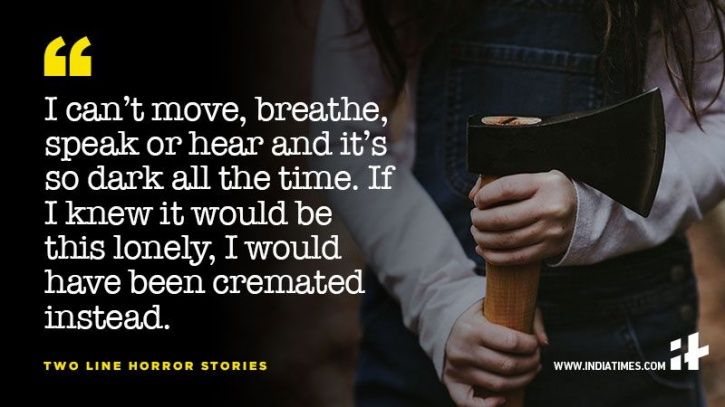 11 Two-Line Horror Stories That Will Send Shivers Down Your Spine