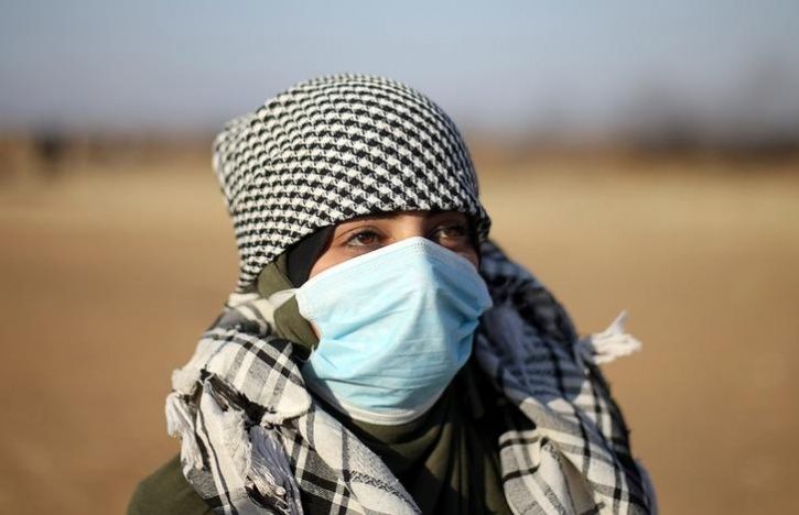 Palestinians Make Masks Of Almost Everything To Protect Themselves From ...